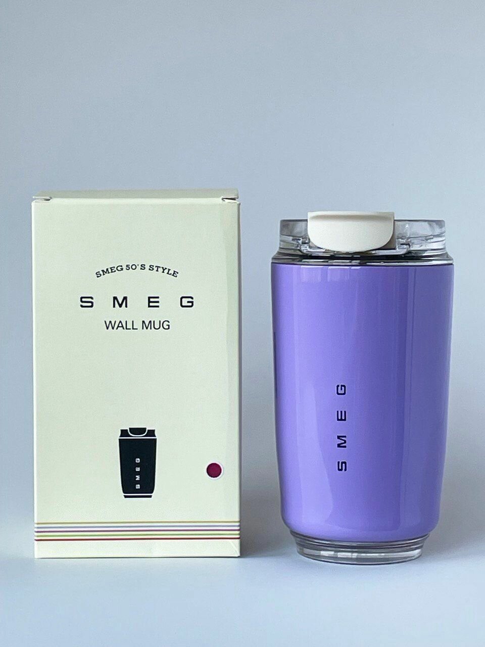 Термокружка "Smeg", 300 мл, нержавеющая сталь, двойные стенки