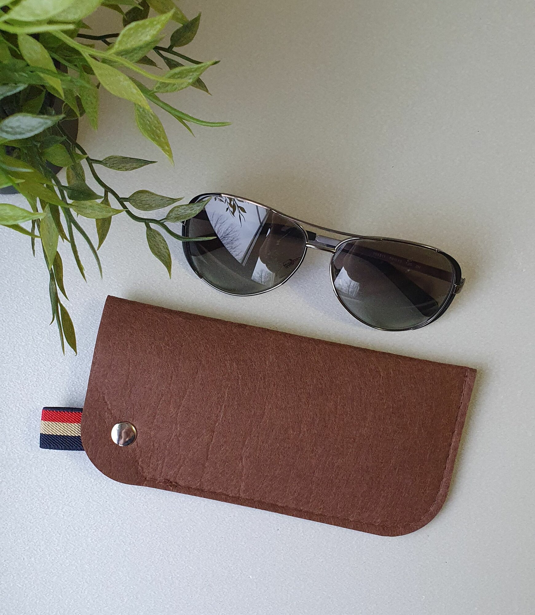 Чехол для очков. Фетр