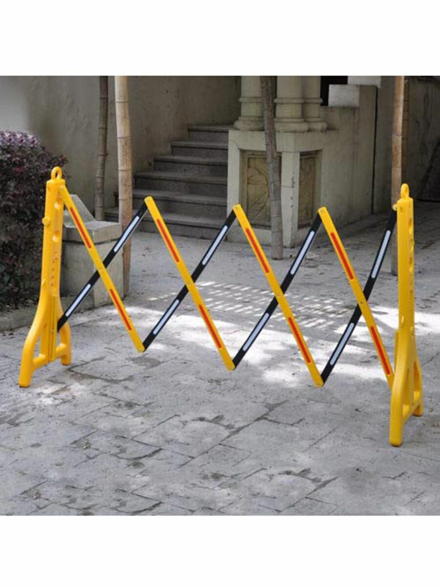 NOETLYO Пластиковое телескопическое дорожное ограждение, Барьеры парковочные, 1 шт.