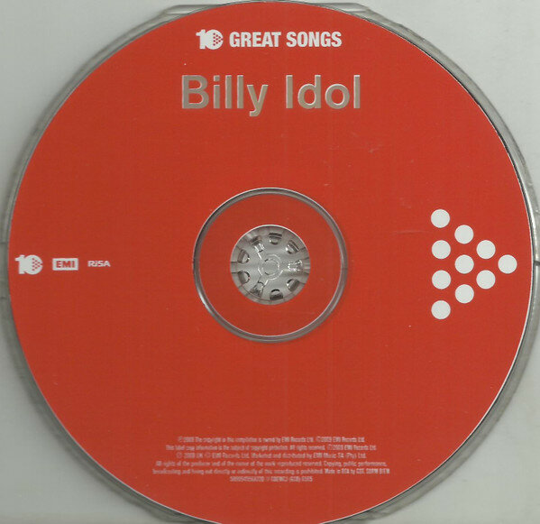 Компакт-диск BILLY IDOL - 10 GREAT SONGS (0 CD) — фото 1