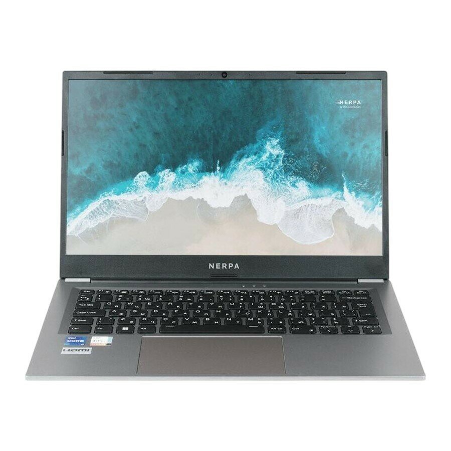 Ноутбук Nerpa CASPICA I552-14 Intel Core i5 1235U 1300MHz/14"/16GB/512GB/Intel Iris Xe/Без ОС/I552-14CE165200G/Grey