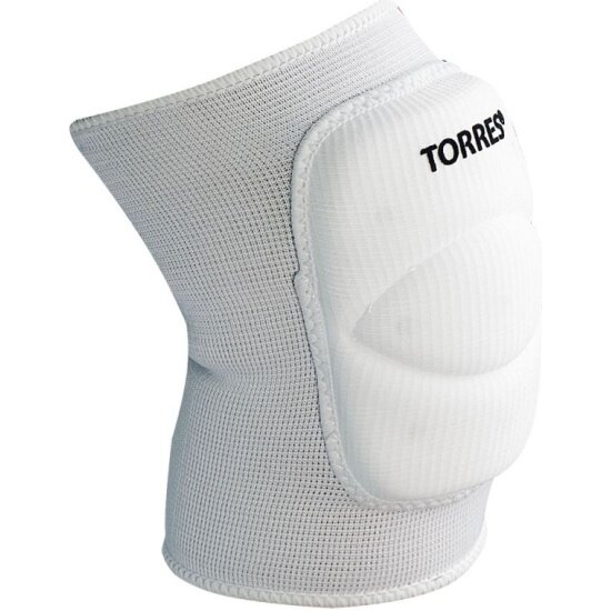 Наколенники спортивные Torres Classic, белый, размер L, PRL11016L-01, нейлон, ПУ