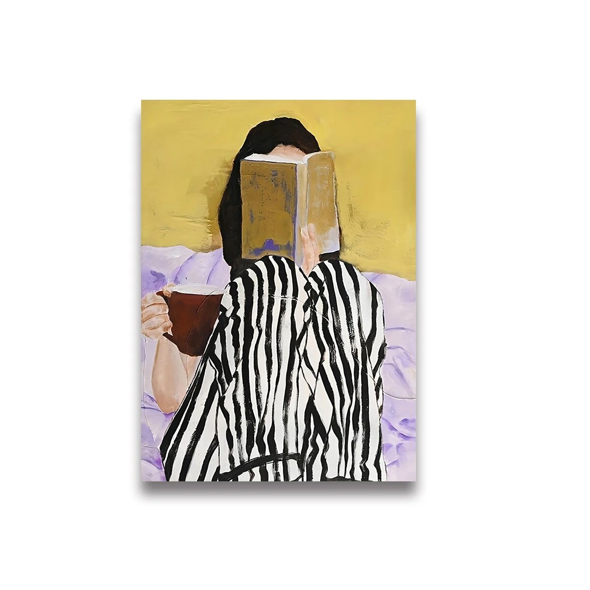 Художественный постер yiqing "Абстрактная женщина" HY71-7, 40x50cm Unframed