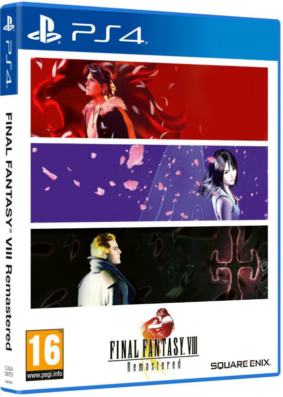 Игра для PlayStation 4 FINAL FANTASY VIII Remastered, английский язык