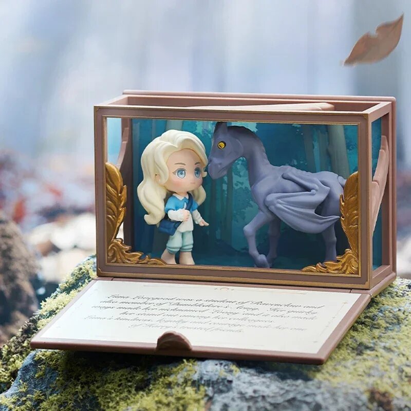 POP MART Гарри Поттер: Хогвартс Биографическая серия Фигурки Luna Lovegood