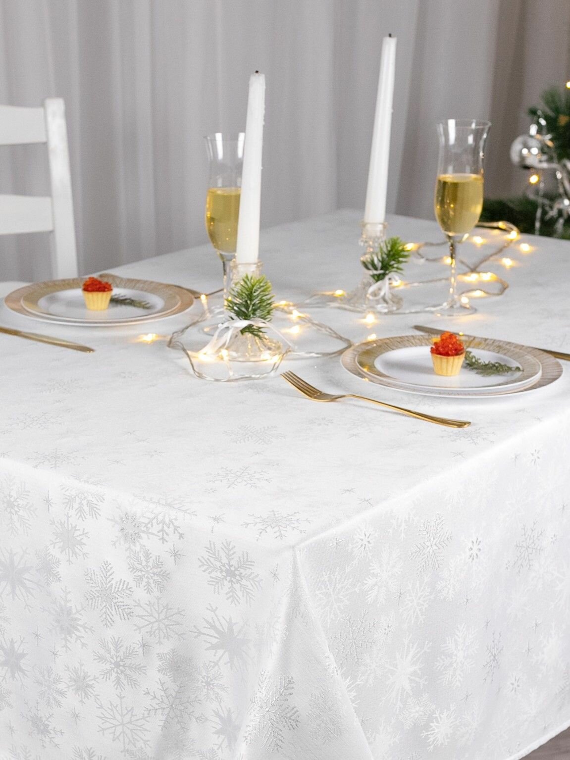 Скатерть прямоугольная WELLNESS 120х150 см