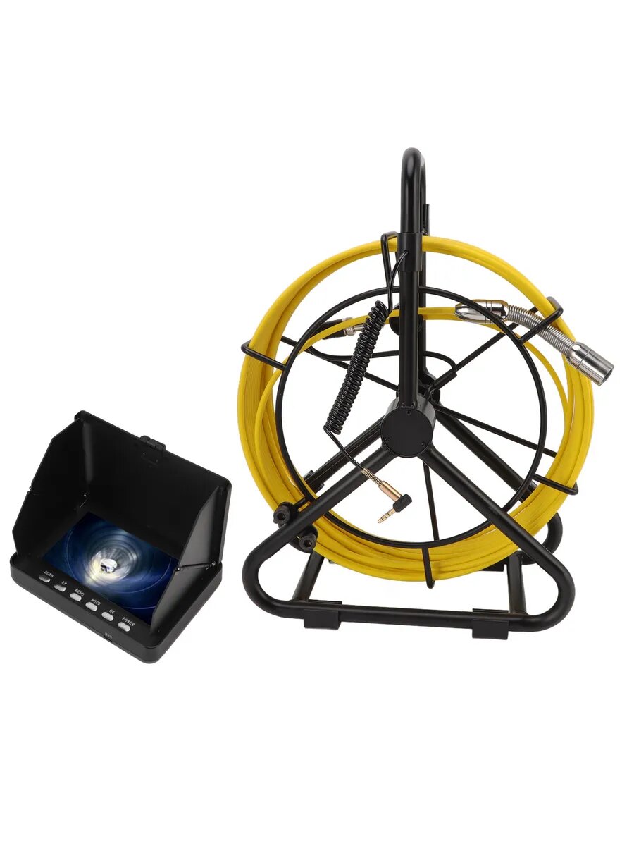 18-миллиметровая камера для осмотра канализационных труб,