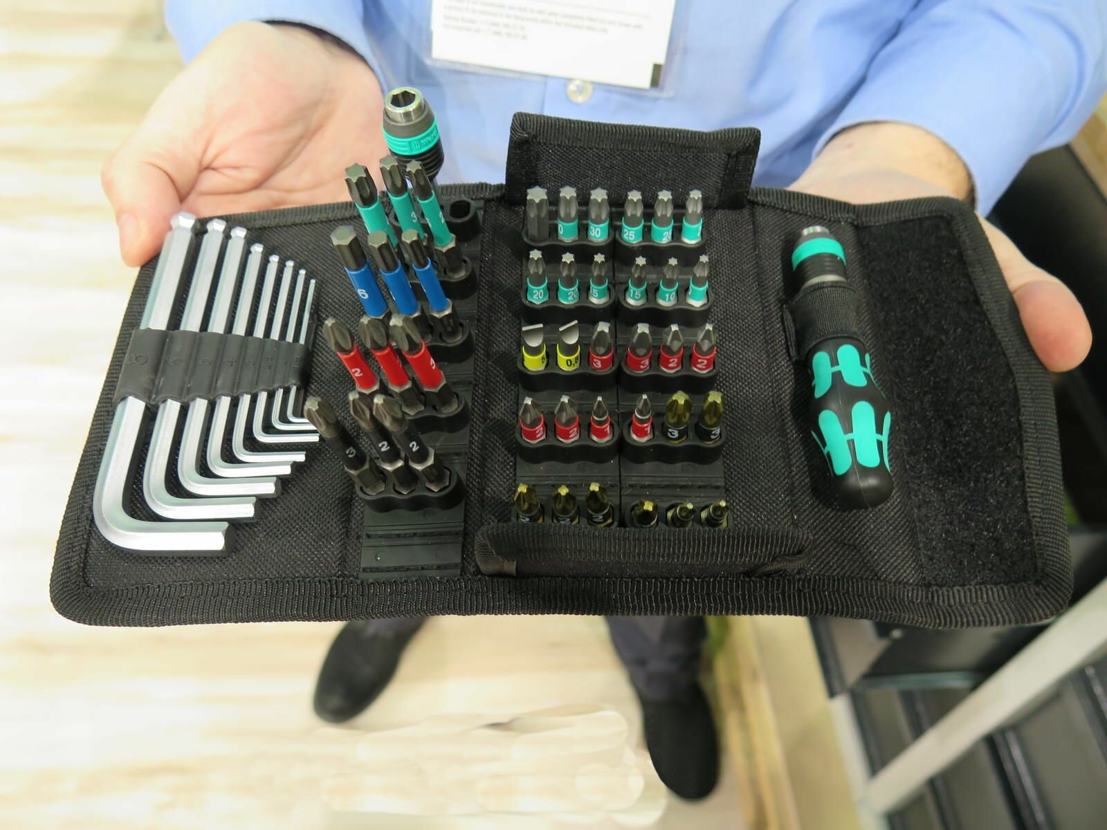 Набор Wera Kraftform Kompakt 100 SL PH PZ TX HEX WE-057460 52 предмета 6483 0030 Fplus