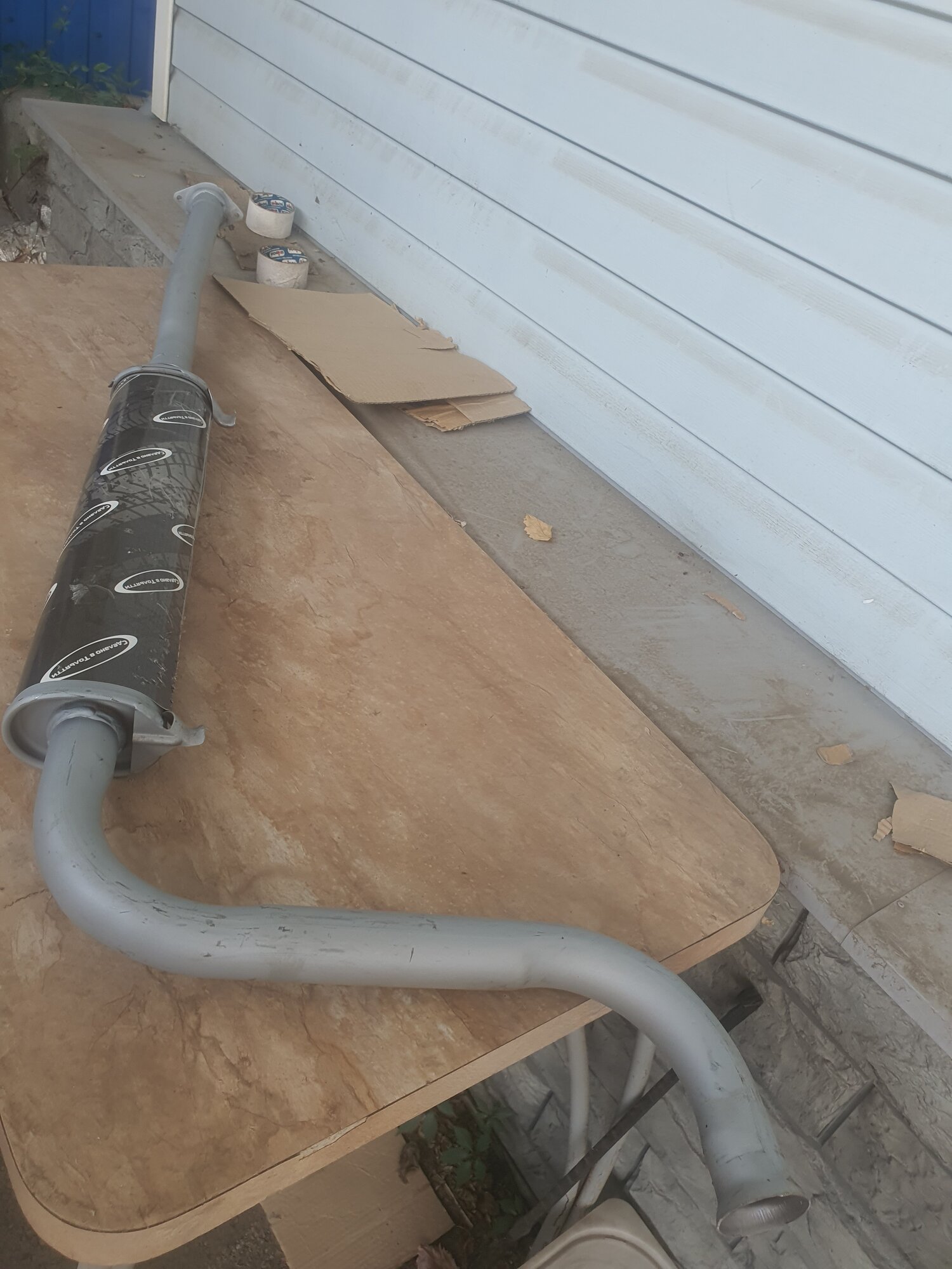 Резонатор Ваз Лада 2113 2114 2115 Удлиненный без Катализатора.