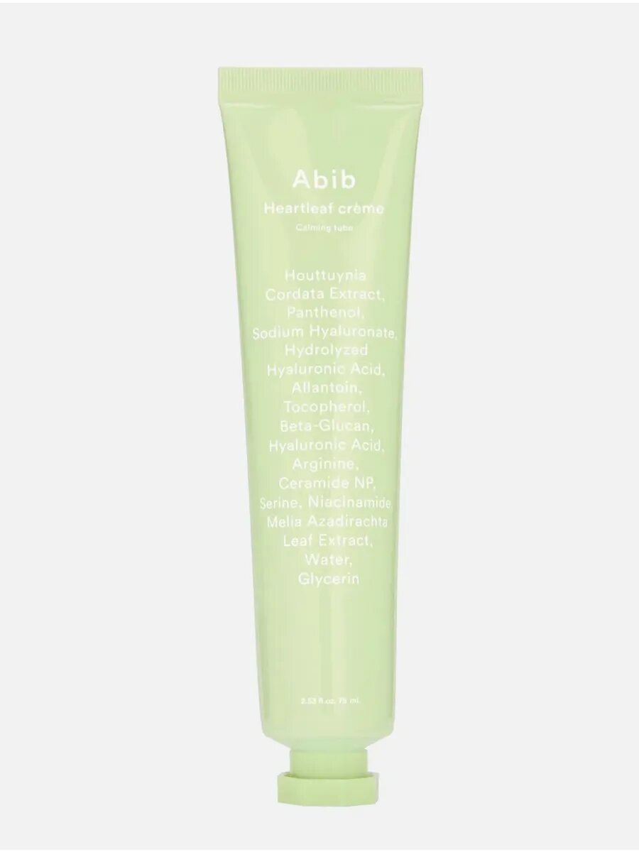Крем для лица ABIB heartleaf crème calming tube