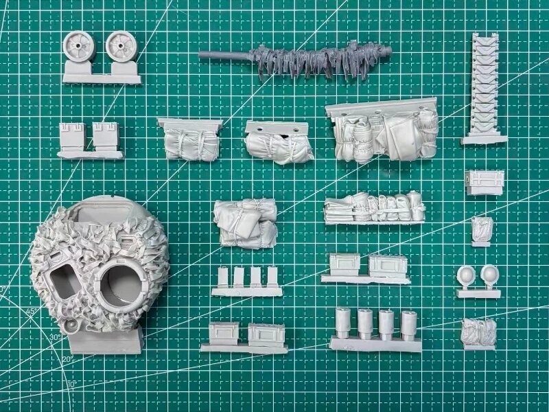 JIJIE 1/35 масштабная смоляная модель Sherman Firefly
