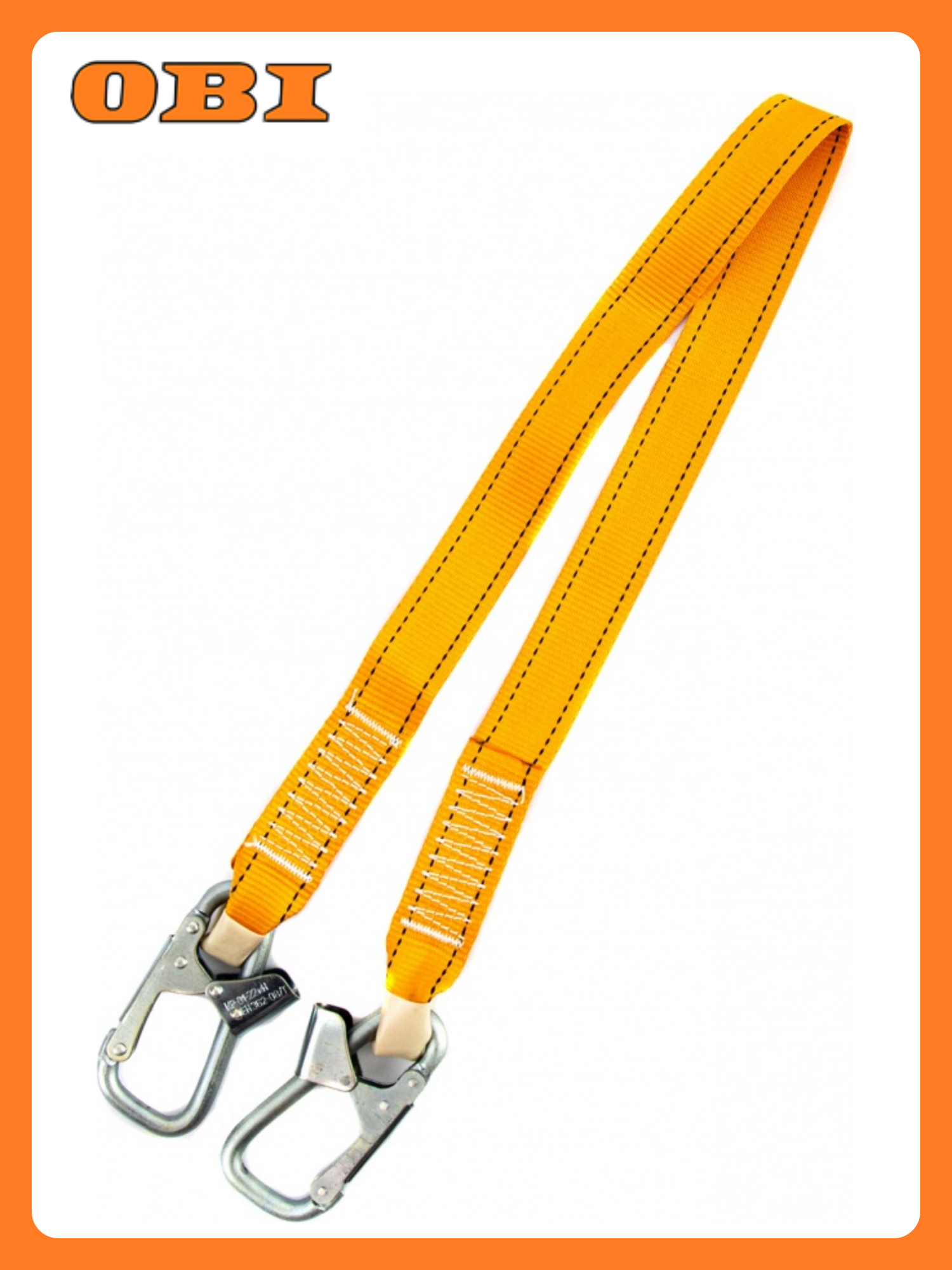 Строп нерегулируемый Сибртех ленточный модель  «А» 2 карабина