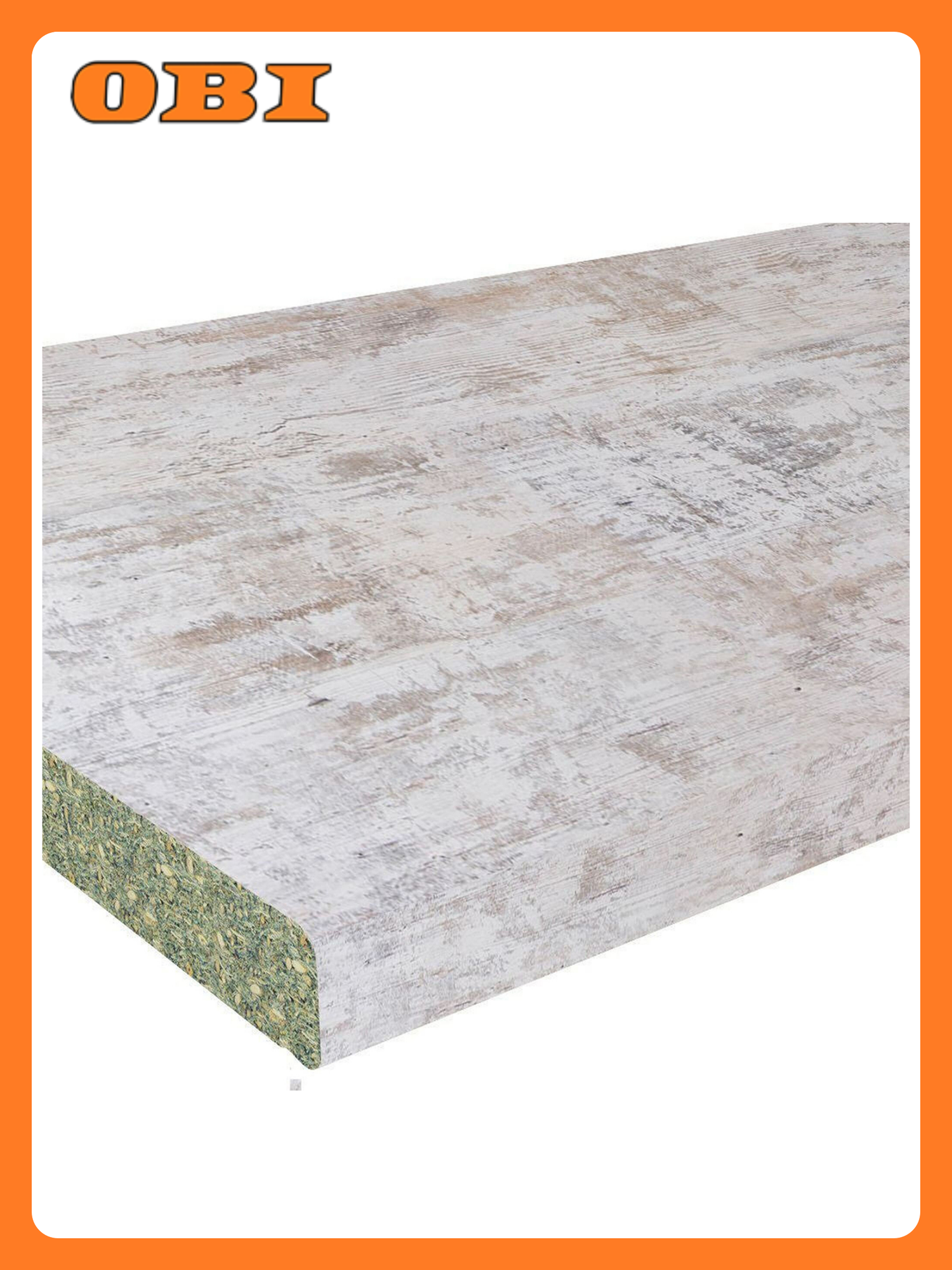 Столешница "Сосна Винтер", ДСП, цвет Сосна Винтер, 3050х600 мм, 38мм