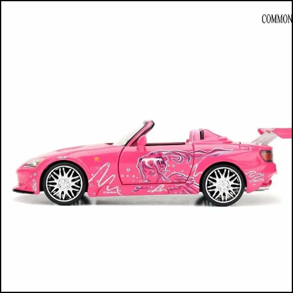 Машинка Jada Toys Suki'S 2001 Honda S2000 - 2 Fast 2 Furious 1:24 Diecast Model , Детские игрушки, подарки для коллекци+онеров.
