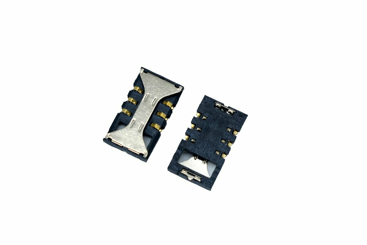 Коннектор SIM-карты (сим), mmc коннектор для Samsung S5830 (S138)