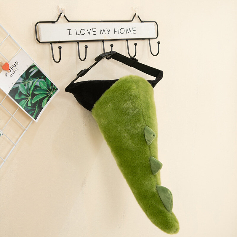 Симулятор хвоста тигра плюшевая кукла маленький лев динозавр жираф пояс игрушка детский подарок шоу реквизит хвост