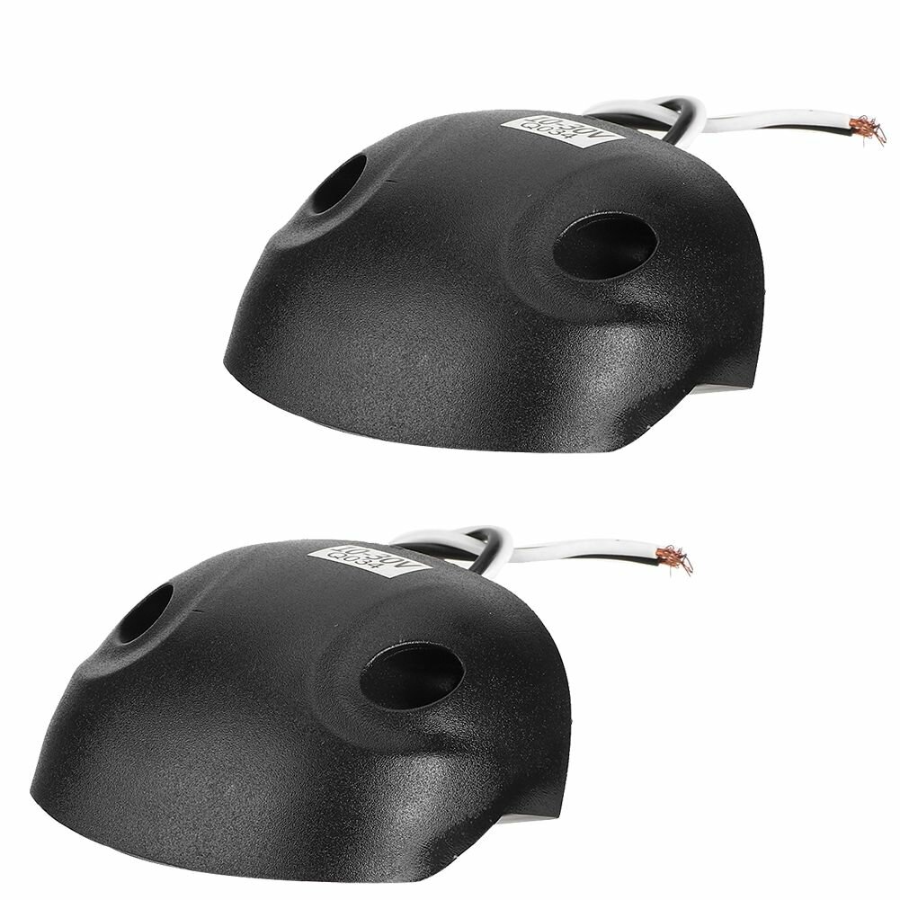 2 шт. 4-светодиодная подсветка номерного знака АБС IP68, 10-30 В