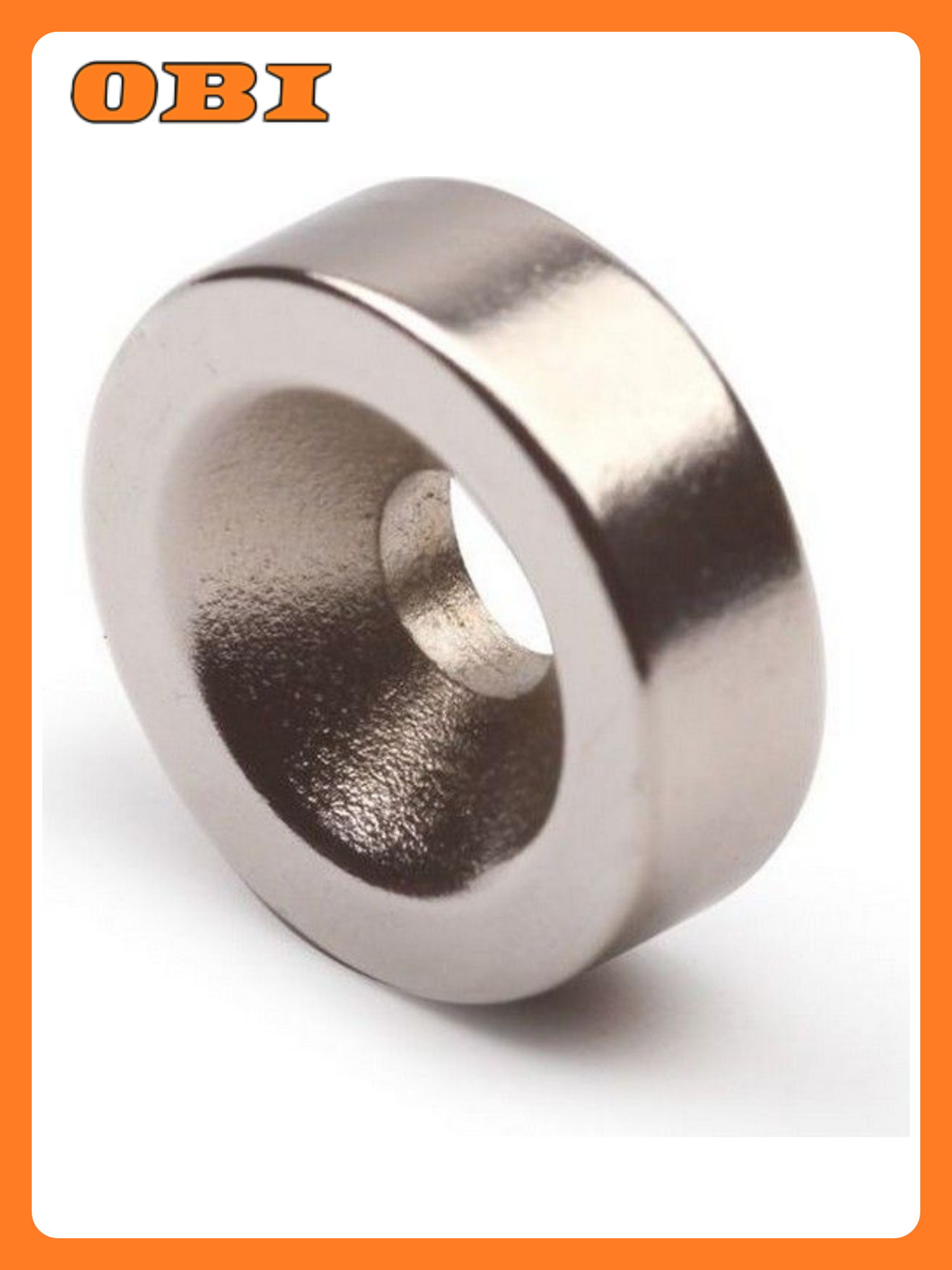 Неодимовый магнит Forceberg диск 15х5 мм с зенковкой 4.5/10 мм 4 шт