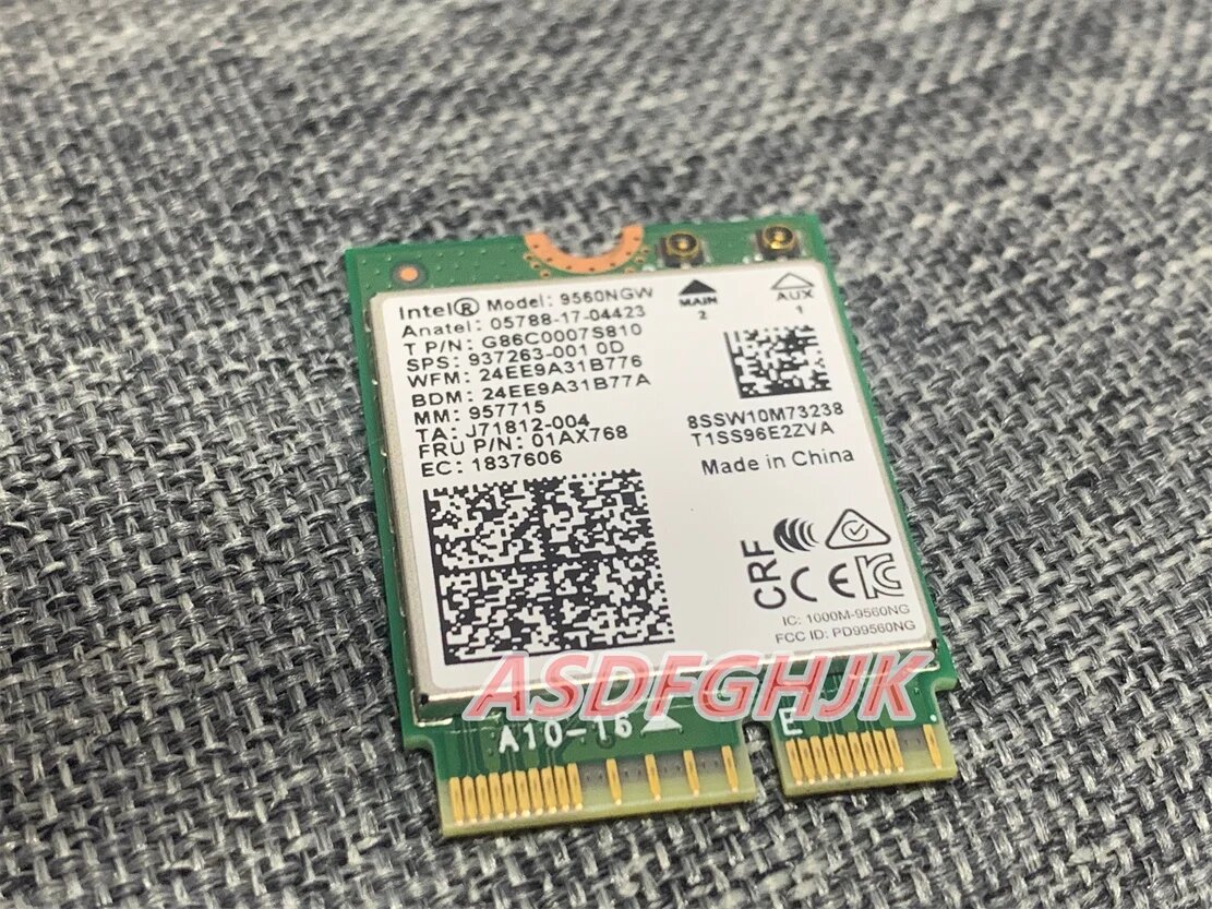 Подлинный Wi-Fi для 802.11ac NGFF 2.4G/5G WiFi Bluetooth 01AX768 работает отлично