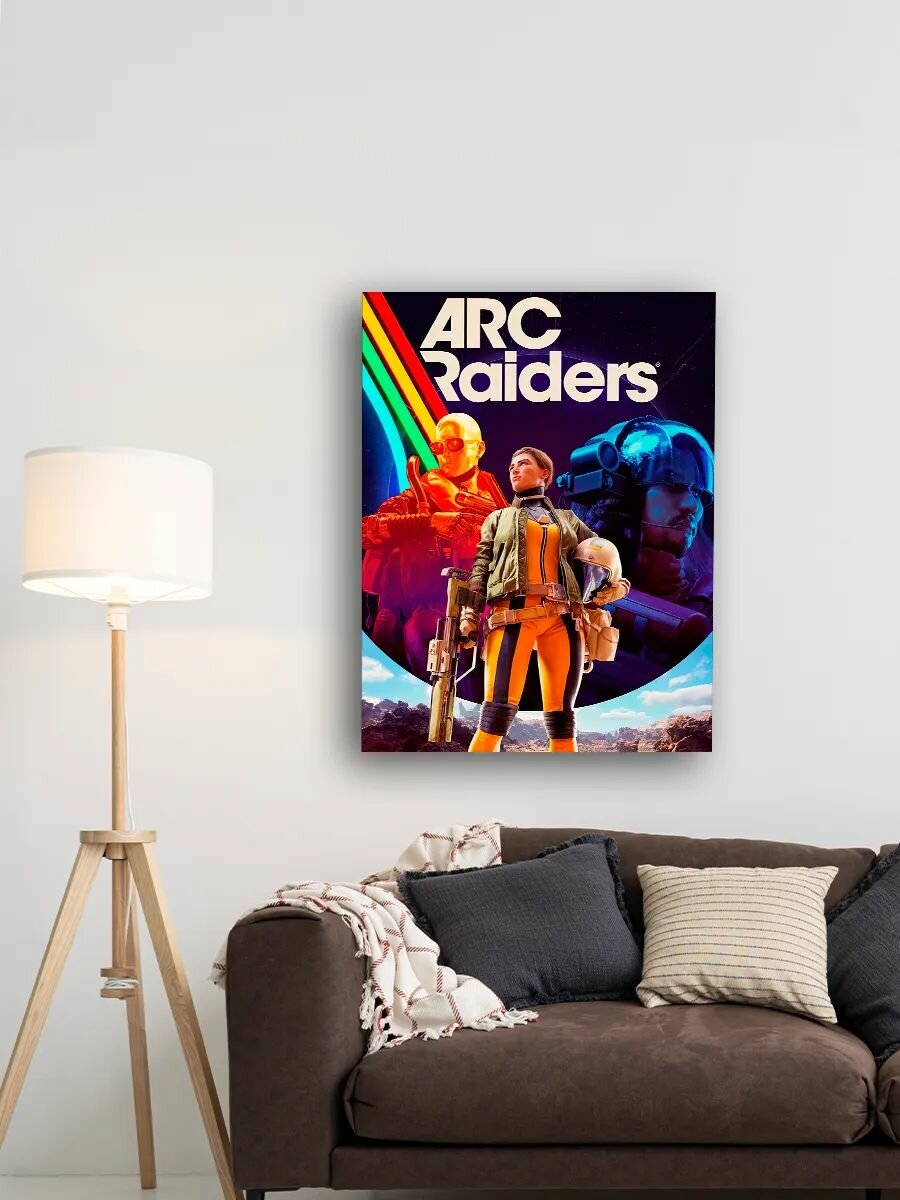 Постеры на стену для интерьера Arc raiders , плакат 1шт, А3 размер. — фото 1