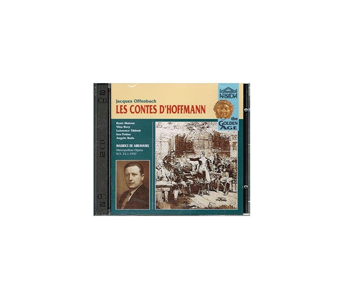 Диск Offenbach: Les Contes d'Hoffmann - Maurice de Abravanel (2 CD)