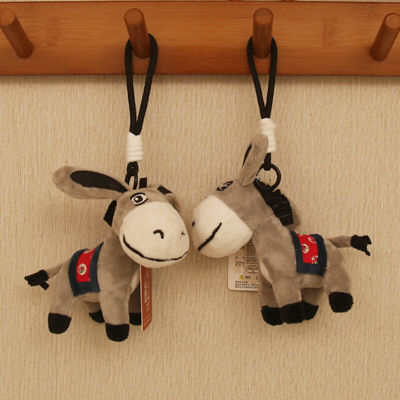 4-дюймовая креативная мультяшная плюшевая игрушка-брелок в виде кулона для игрового автомата, подарок для девочки.