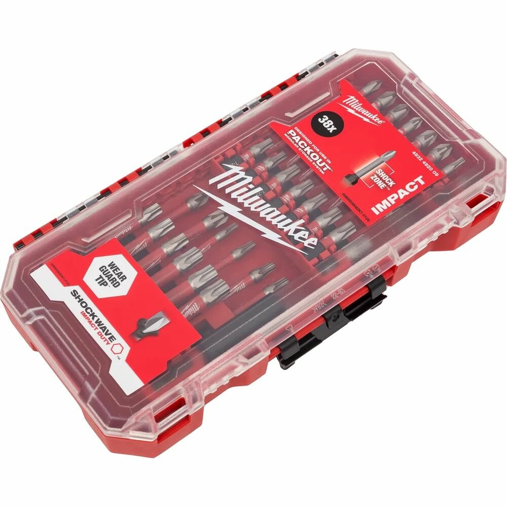Набор бит Milwaukee SHOCKWAVE 4932492009
