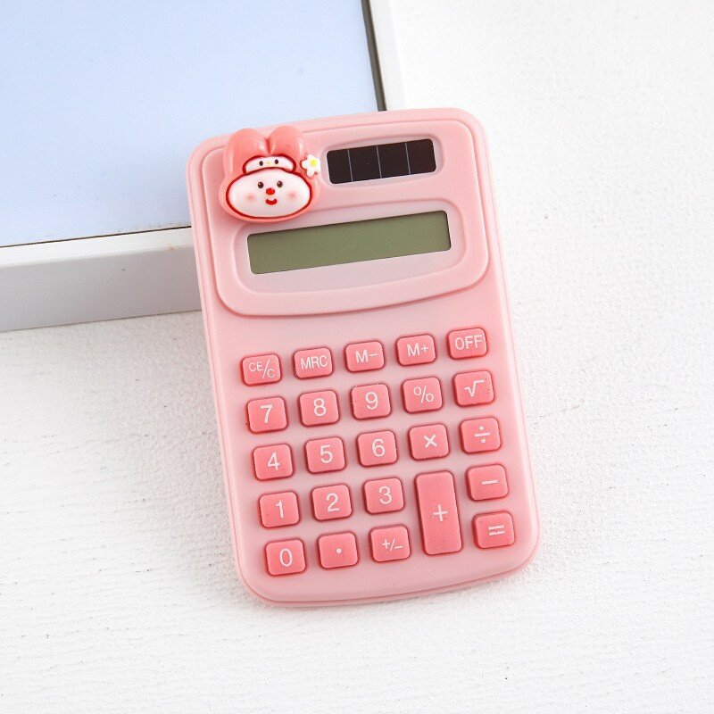 Креативные, милые мультяшные калькуляторы, офисная культура студентов, специализирующаяся на высоком уровне внешности, миниатюрные портативные компьютеры