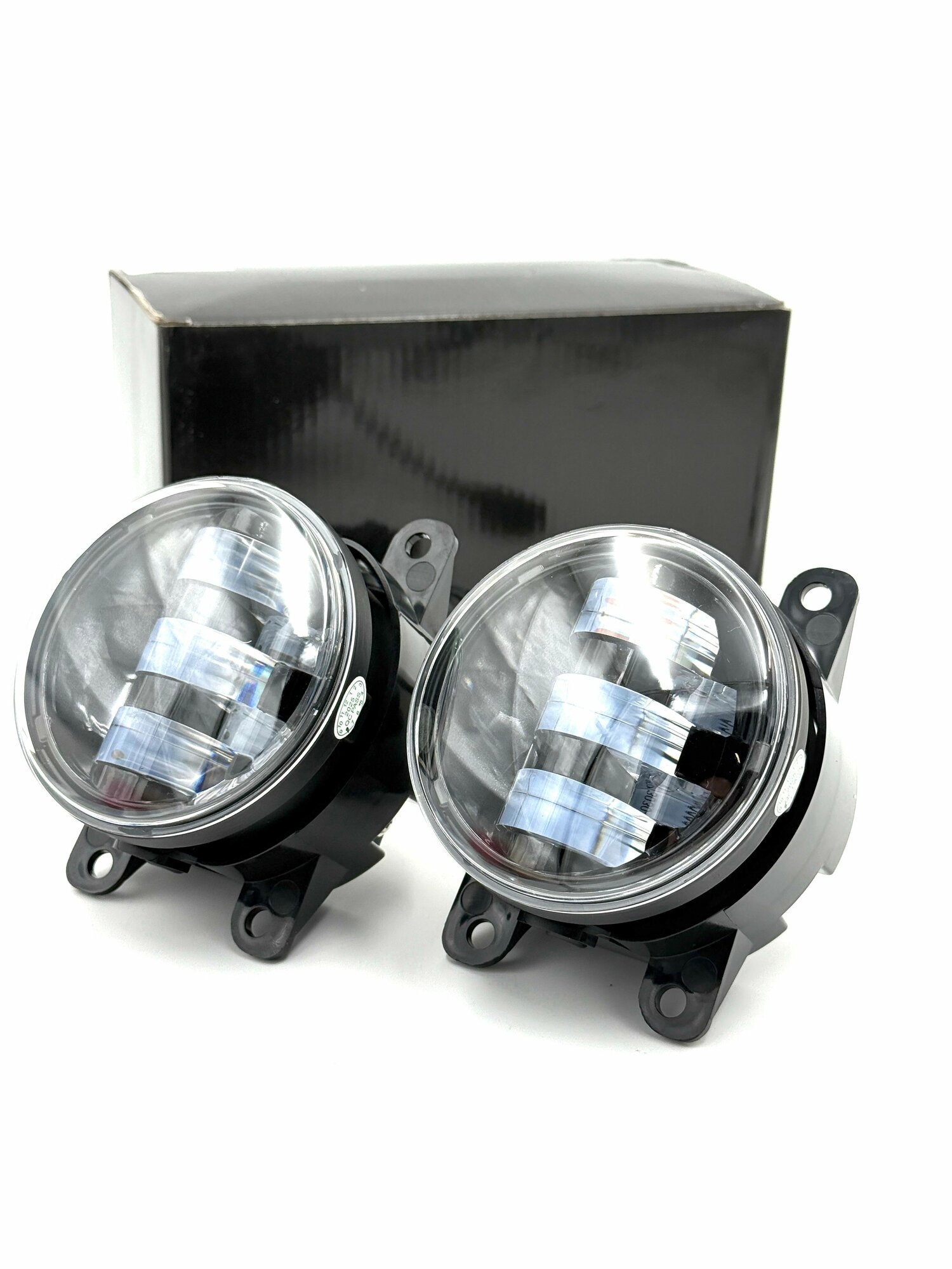 LED фары ПТФ 50W 6000k для Митсубиси Л200, Аутлендер 3 / Лада Веста, Форд Транзит, Фокус / Рено Логан Дастер Сандеро