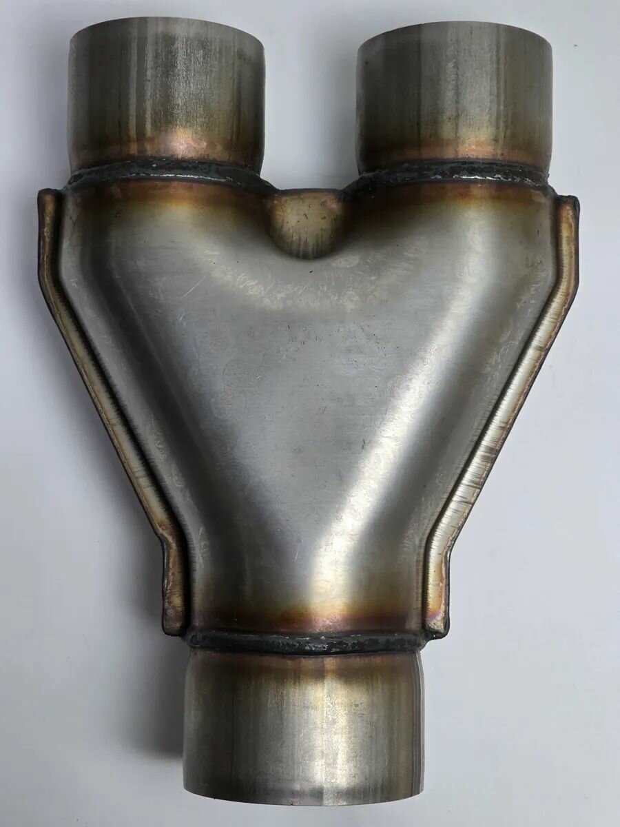 Y-пайп из нержавеющей стали AISI409 63x2-76 мм