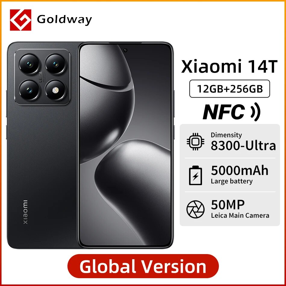 Смартфон Xiaomi 14T, 12/256ГБ, global