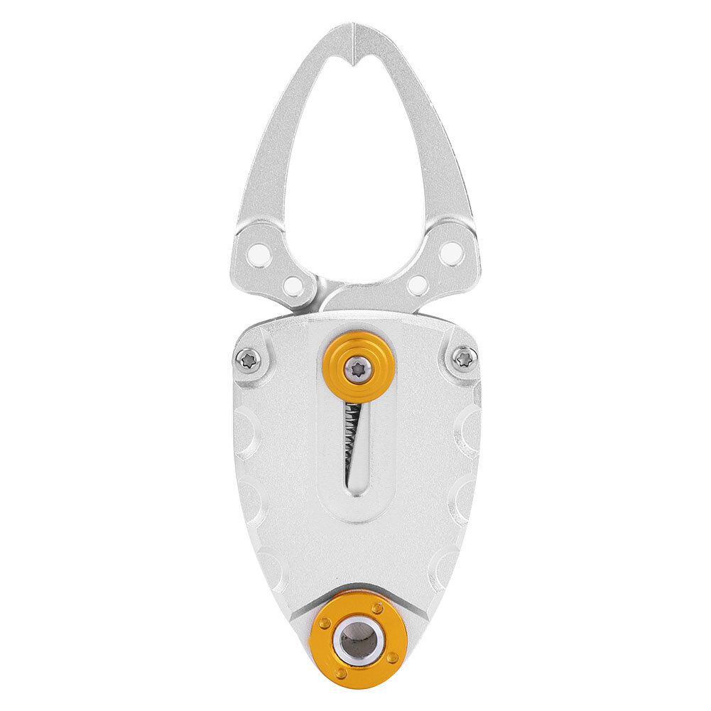 Миниатюрный металлический захват-рыболовная ловушка для рыбы (серебристый)