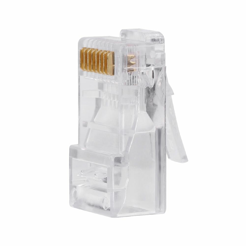 Коннекторы RJ45, 100 шт, 8P8C, для Cat5/Cat5e