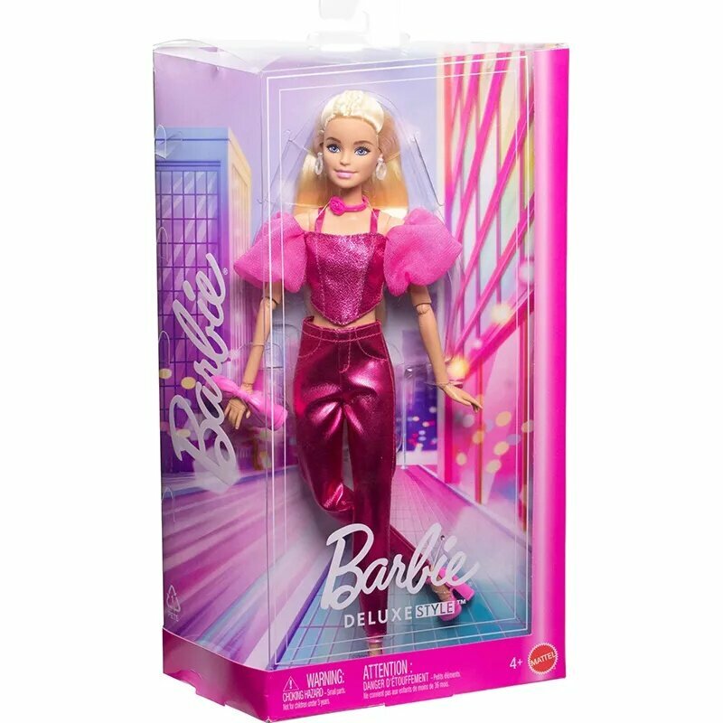 Маттел Mattel Barbie Deluxe Style 5 Doll / Кукла Барби Делюкс № 5 С Аксессуарами, Подходит Для Детей В Возрасте От 4 Лет И Старше
