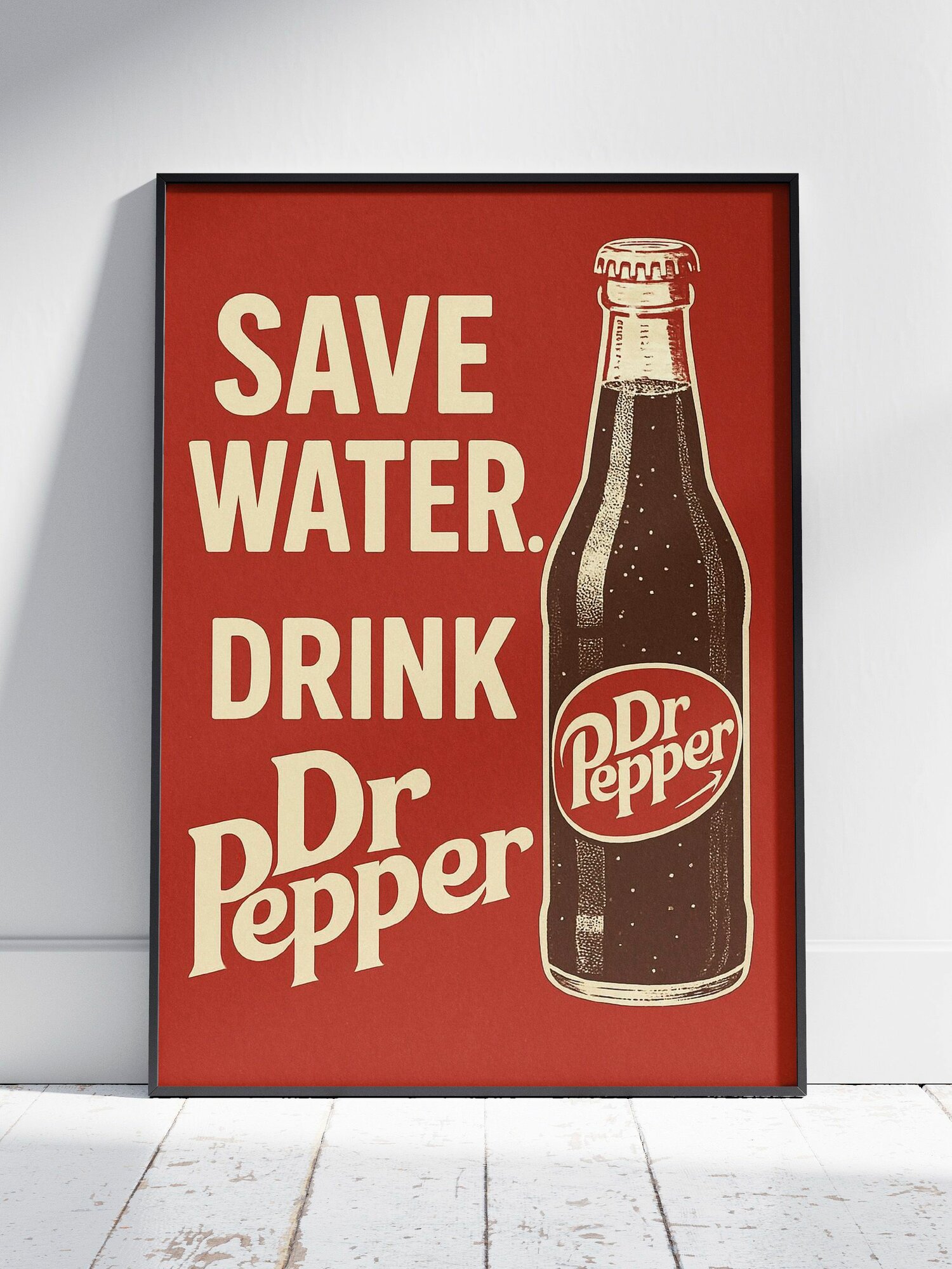 Плакат на стену для интерьера Бренды (Доктор Пеппер - Dr Pepper 1) - Постер по моде и одежде формата A3 (30x42 см)