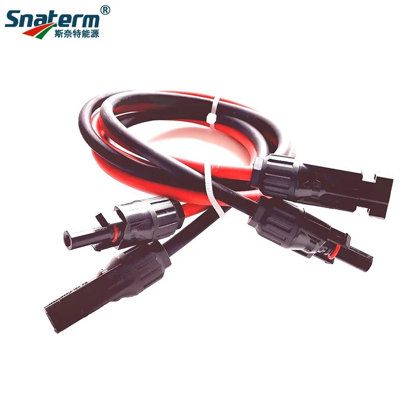 Солнечный кабель Snaterm 6/4/2.5 мм2 12 AWG-4mm2, 2m black and 2m red