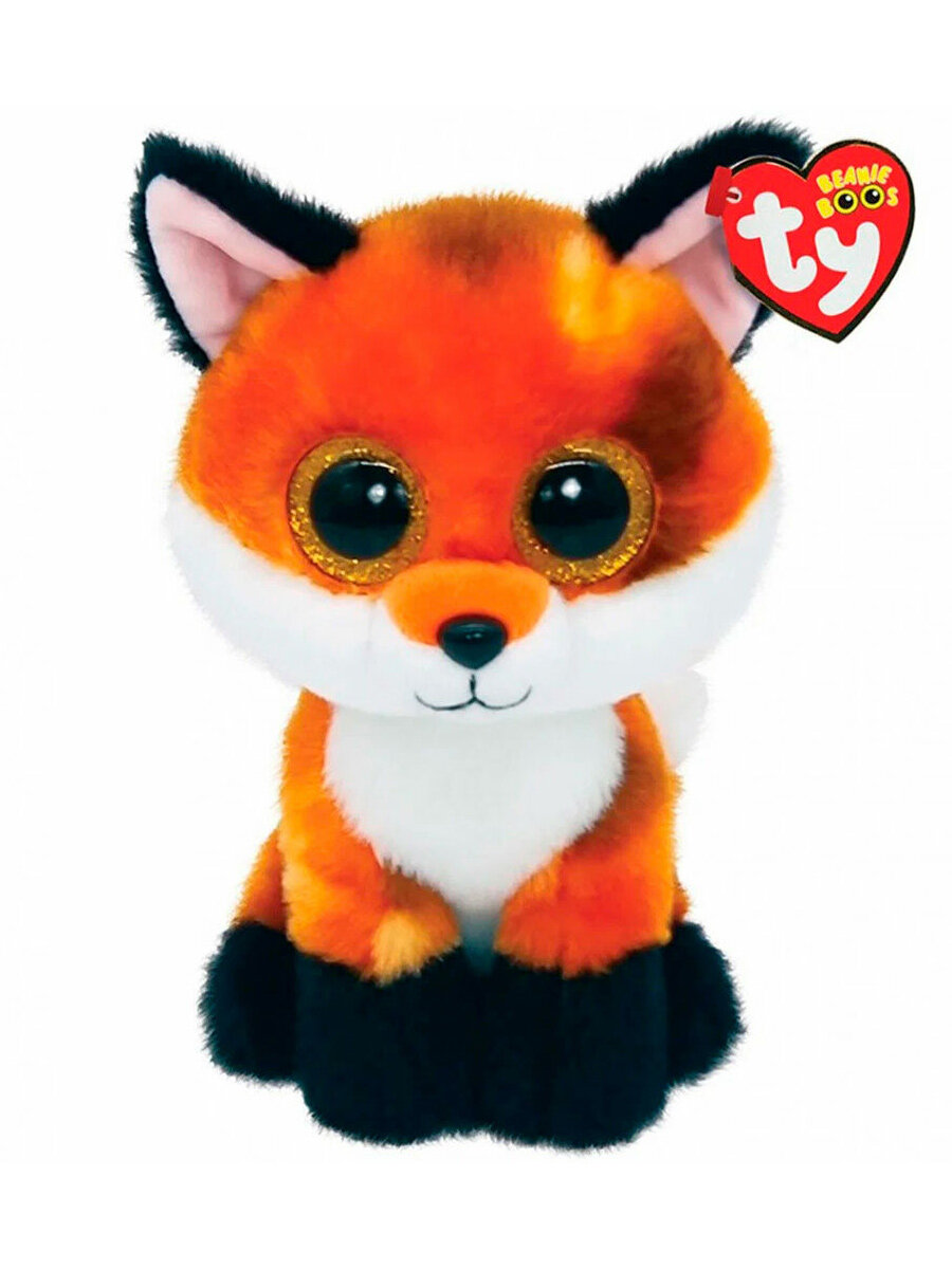TY Мягкая игрушка Мияудау рыжая лиса 25 см 38012 с 3 лет