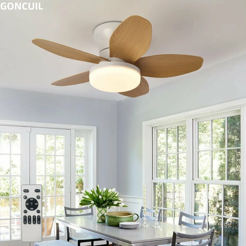 GONCUIL Люстра, LED, 40 Вт