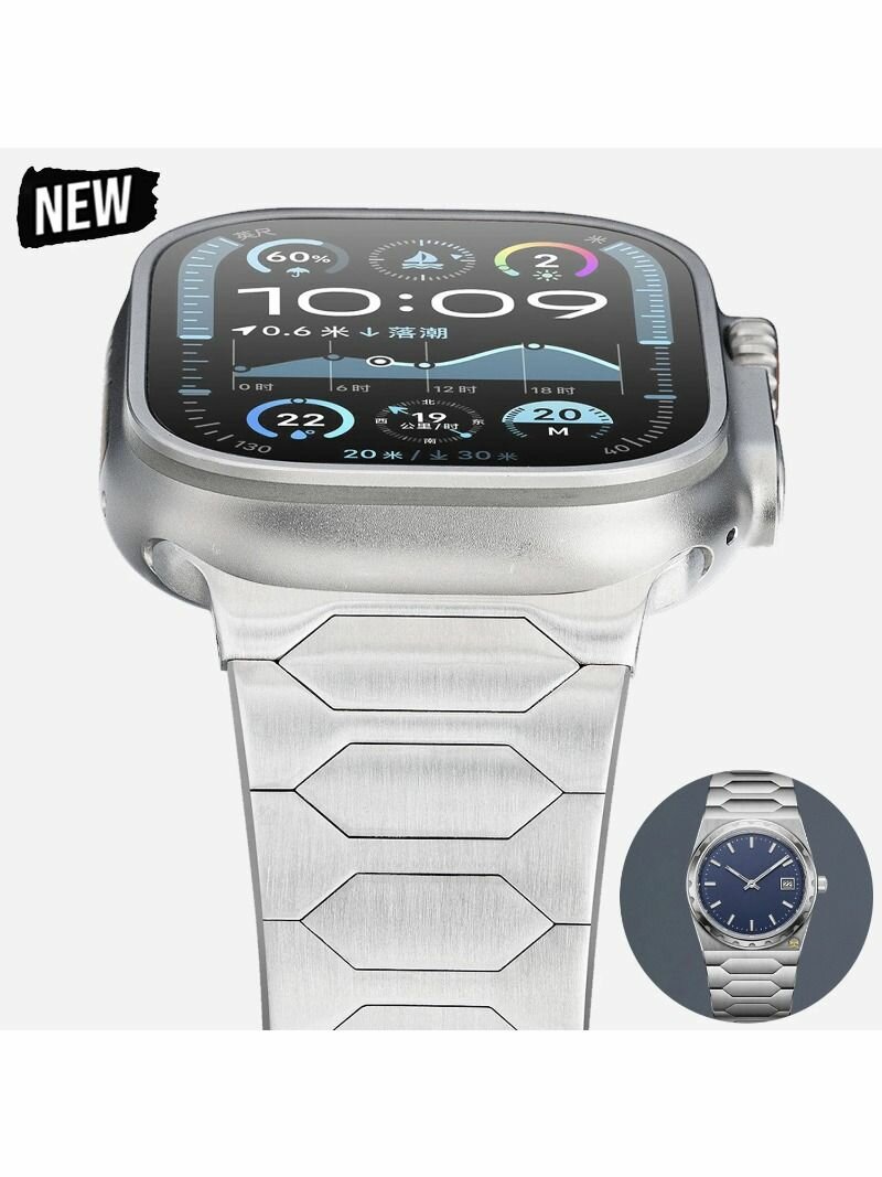 Лентка из нержавеющей стали для Apple Watch ремней 46 44 45 49 мм, для браслет бизнес-стиля Iwatch 11 10 9 8 7 Ultra 3 2