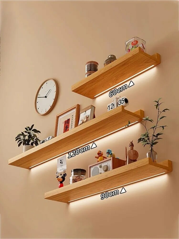 Полка Настенная Угловая, 120х13.5х1 см, 1 шт.