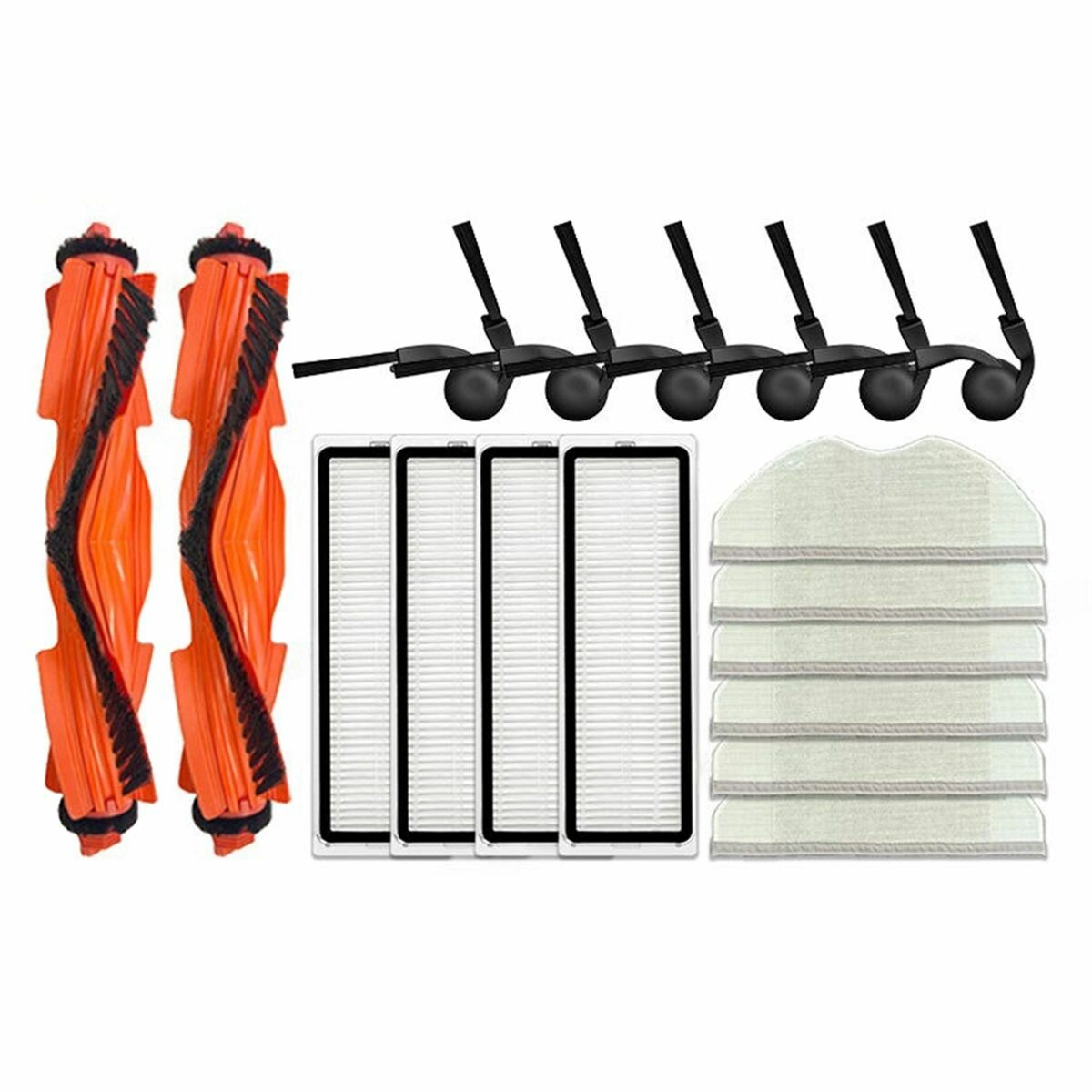 Аксессуары для робота-пылесоса Xiaomi S40 / OV81, основная боковая щетка, салфетка для швабры, сменный фильтр HEPA, запасные части