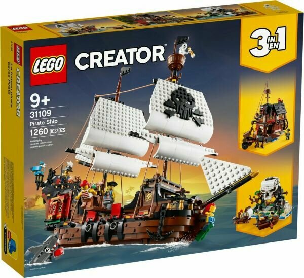 Lego 31109 Creator Пиратский корабль