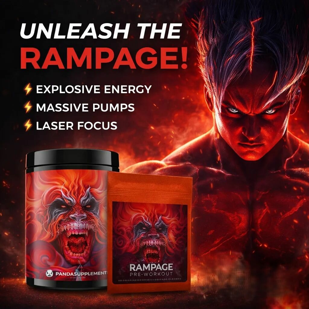 Предтреник - Ноотроп RAMPAGE Unicorn Blood (Panda Supps) 2 порции