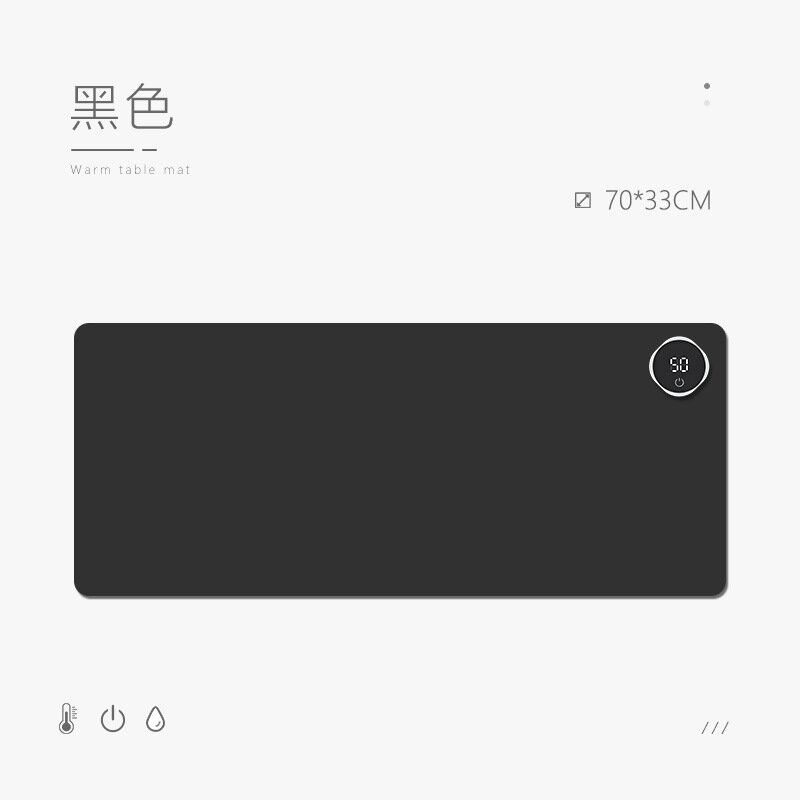 Настольный подогреватель для рук, офисный компьютерный планшет, нагреваемый коврик для мыши, подогреватель для стола студента