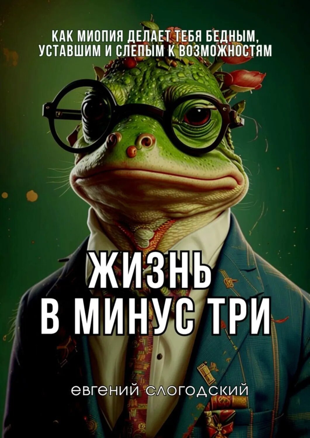 Жизнь в минус три. Как миопия делает тебя бедным, уставшим и слепым к возможностям [Цифровая книга]