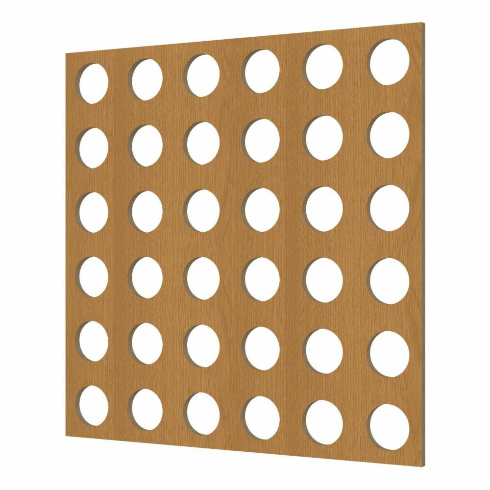 Перфорированная Панель Cosca Форо 16 ХДФ Дуб В1030хШ695 мм / Коска