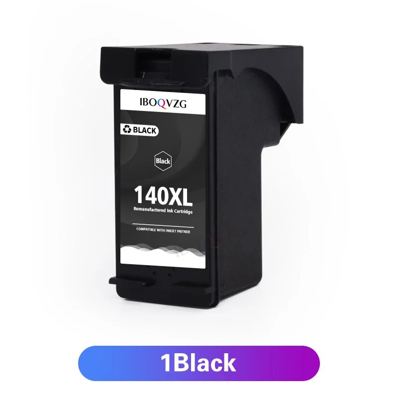 Чернильные картриджи IBOQVZG для HP 140 141 (черный, трехцветный) 1BK