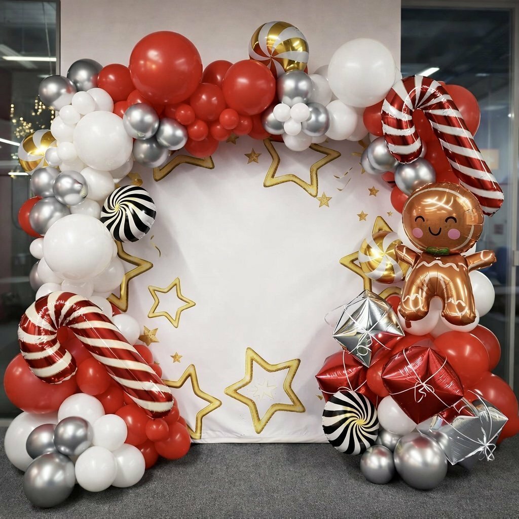 Фотозона из шаров «Сладкие чудеса»