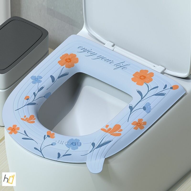 Универсальное сиденье для унитаза EVA/Цвет: Синий