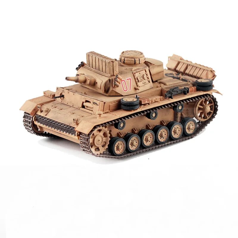 Игрушечный танк HYINUO 1/72 Немецкий танк III N-типа DAK 501